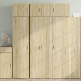Úzká úložná dub sonoma 70x42,5x225 cm kompozitní dřevo 3281324