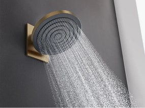 Hansgrohe Pulsify, nástěnné připojení pro hlavovou sprchu 260, kartáčovaný bronz, HAN-24149140