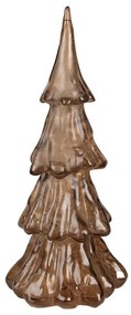 Bronzový svítící vánoční stromek Led Tree L - Ø 14*33 cm