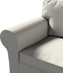 Potah na křeslo IKEA Ektorp barva šedá látka pletený vzor