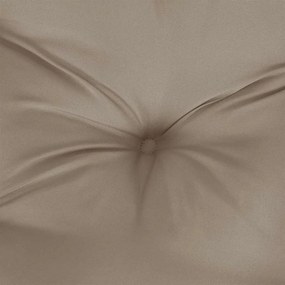 Poduška na zahradní lavici taupe 150x(50+50)x7 cm látka oxford 315024