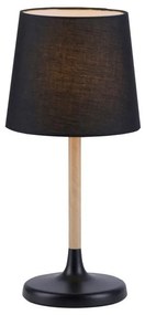 Leuchten Direkt 14423-18 - Stolní lampa NIMA 1xE14/40W/230V černá