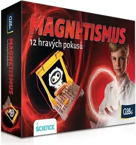 ALBI Vědecká sada Experimentuj s magnetismem / Elektromotor, houpačka