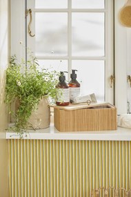 IB LAURSEN Úložný box s přihrádkami Bamboo, přírodní barva