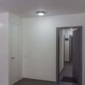 Brilagi - LED Venkovní stropní svítidlo LED/20W/230V pr. 23 cm IP54 antracit