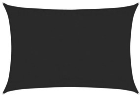 Stínící plachta 160 g/m² černá 3,5 x 5 m HDPE 311737