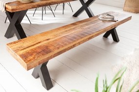 Bench Iron Craft 160cm mango natural 70mm/ 42339