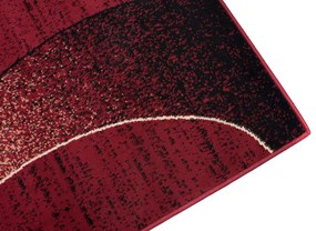 Chemex Moderní koberec Tap - vlnky 5 - červený Rozměr koberce: 60x100 cm
