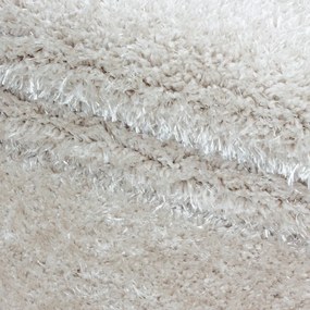 Ayyildiz koberce Kusový koberec Brilliant Shaggy 4200 Natur kruh - 200x200 (průměr) kruh cm