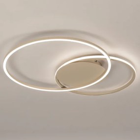 Stropní stmívatelné LED svítidlo Omega 750 Taupe Big