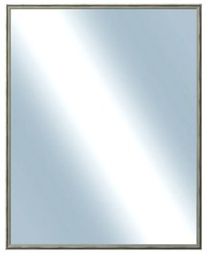 DANTIK - Zarámované zrcadlo - rozměr s rámem cca 80x100 cm z lišty Y-ka černá linka (3125)