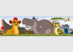 Dětská samolepící bordura na zeď Disney Lví hlídka | 5 m x 13.8 cm | DWBD8064