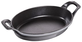 Staub litinový pekáč oválný 21 cm/0,7 l, šedý, 40509-559