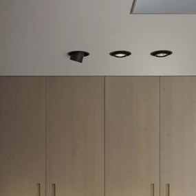 Ideal Lux - LED Podhledové bodové svítidlo NOVA LED/6W/230V pr. 6,8 cm černá