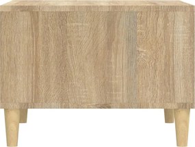 vidaXL Konferenční stolek 60 x 50 x 36,5 cm kompozitní dřevo [821031] Barva: kouřový dub