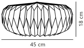 Nordlux - Stínidlo BELLOY E27 pr. 45 cm