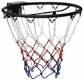 Basketbalová obroučka černá 45 cm ocel