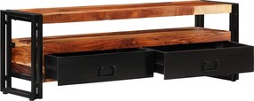 TV stolek 120 x 30 x 40 cm masivní akáciové dřevo 247451