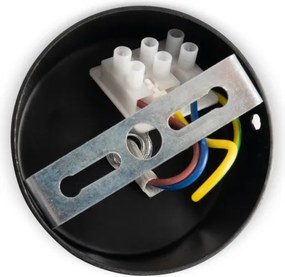 Brilagi - Nástěnná lampa QUILL 1xE27/40W/230V 83 cm černá