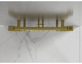 Mexen Pluton topné těleso 1200 x 500 mm, 487 W, zlatá lesklá, W106-1200-500-00-50