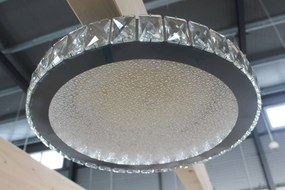 Čirý stropní křišťálový lustr LINDA 38cm