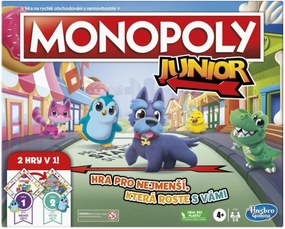 HASBRO Hra MONOPOLY Junior 2v1 CZ *SPOLEČENSKÉ HRY* 14f8562