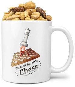 Hrnek Sexy šachy (Náplň hrníčku: Směs slaných oříšků)
