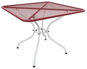 Unikov Zahradní stůl Tako 105x105 Barva nátěru: Bílá - RAL 9016 - Červená - RAL 3031