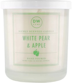 DW Home – vonná svíčka White Pear & Apple (Hruška a jablko), 258 g