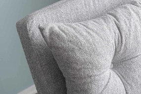 Designové rozkládací křeslo Hilarius II šedé
