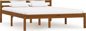vidaXL Rám postele masivní borovice 120 x 200 cm [283192] Barva: Bílá