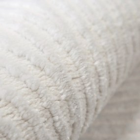 Angel Carpet, Kusový koberec Zafiro 25 Cream, 80x150, bílá, kancelář
