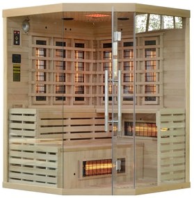 M-Spa - Infrasauna pro 3 osoby 150 x 150 x 200 cm