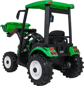Ramiz MEGA traktor D68 s přívěsem zelený