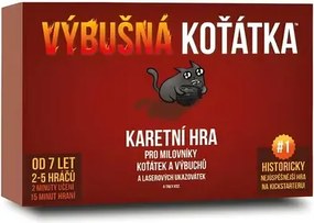 Výbušná koťátka (Exploding Kittens) / Karetní hra / 56 karet / od 7 le