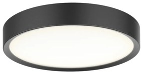 Černé plastové stropní světlo Halo Design Universal 28 cm