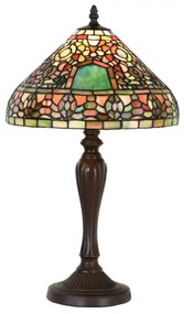 Stolní lampa Tiffany Leonie – 30x53 cm