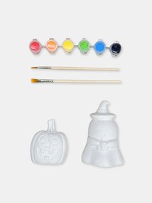 Sinsay - Malovací sada s halloweenským motivem - sádrová dýně a duch - vícebarevná