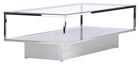 Konferenční stolek Maglehem, průhledný, 130x60x38