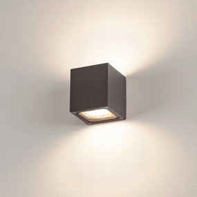 LA 232535 Venkovní svítidlo SITRA CUBE nástěnná antracit 230V GX53 2x9W IP - BIG WHITE (SLV)