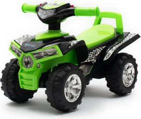 Dětské odrážedlo se zvukem Čtyřkolka Baby Mix zelená