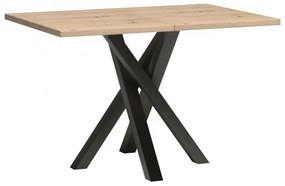 Stůl Sigeren SG13, Barva: černá + dub artisan