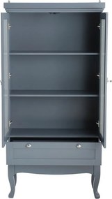 Šedá závěsná vitrína z MDF 85x170,5x35 cm Prato – Ellos Home