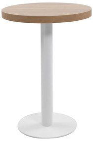 Bistro stolek světle hnědý 60 cm MDF 286420