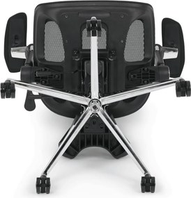 Kancelářská židle, synchronní mechanismus, černá síťovina, KA-B2361 BK – Barva (vyberte): černá (78 x 68) cm Šedá