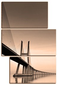 Obraz na plátně - Most Vasco da Gama - obdélník 7245FD (120x80 cm)