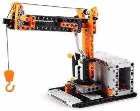 HračkyZaDobréKačky Stavebnice technic R/C kamion, jeřáb, vysokozdvižný vozík 10v1