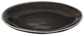 Dezertní talíř 20 cm Broste NORDIC COAL - hnědý