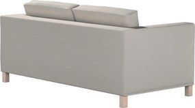 Potah na pohovku IKEA  Karlanda rozkládací, krátký barva šedá látka pletený vzor