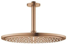 Hlavová sprcha GROHE Rainshower Cosmopolitan Metal včetně sprchového ramena Brushed Warm Sunset 26067DL0